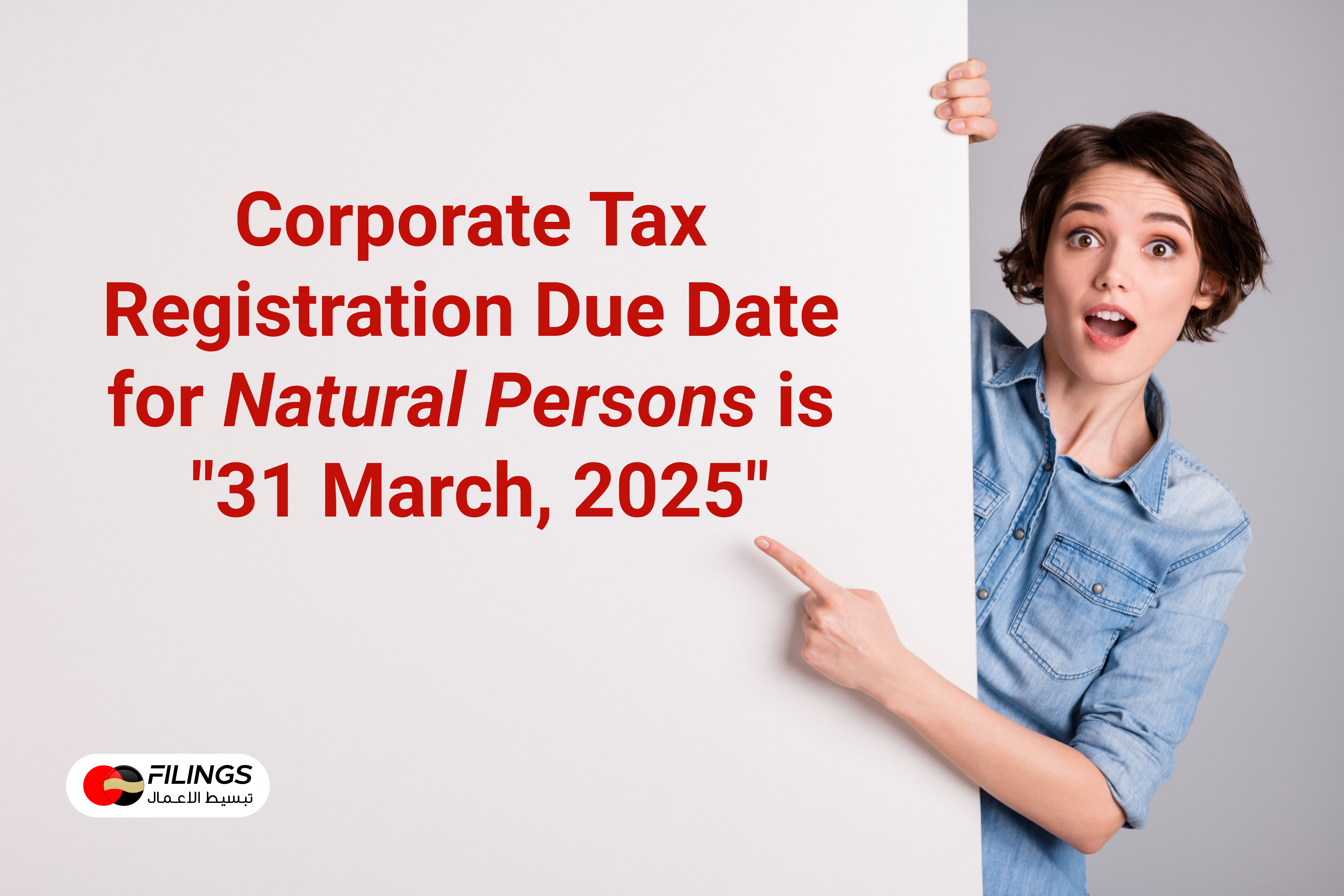 FTA Corporate Tax Registration Due Date for Natural Persons in UAE
